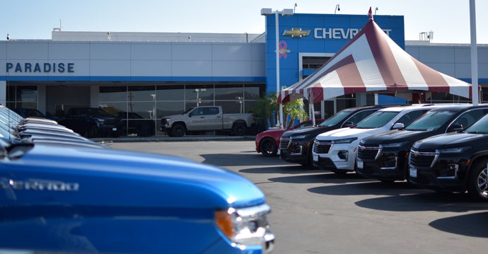 Chevy Dealer | Used Car Dealership in Temecula, Ca | Paradise Chevrolet ...
